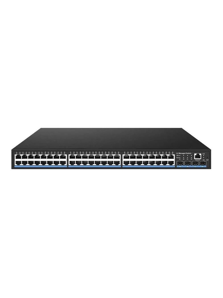 Управляемый L3 коммутатор Gigabit Ethernet NS-SW-48G4G10-L