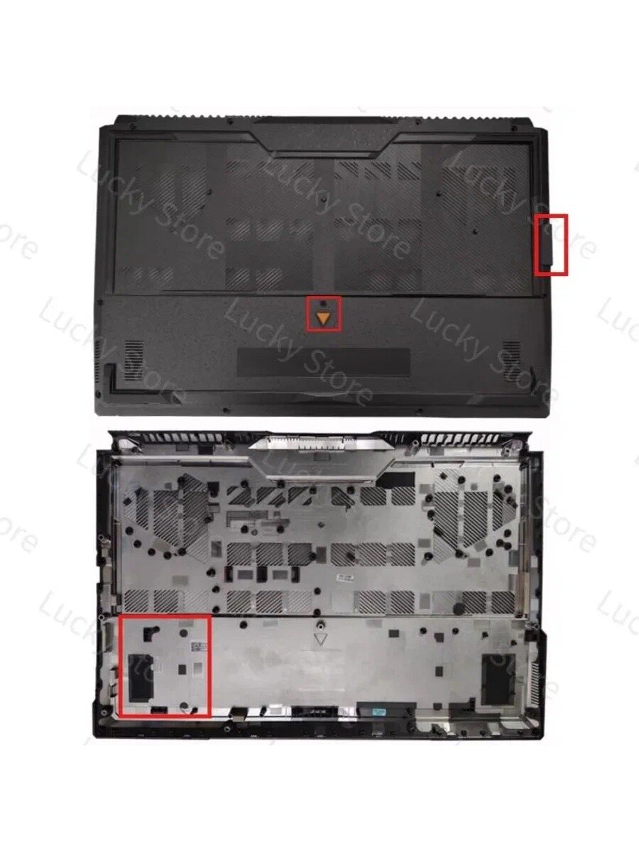 17.3-дюймовый ноутбук подходит Asus FA707 FA707A FX707 FX707Z Черный Поддонная оболочка