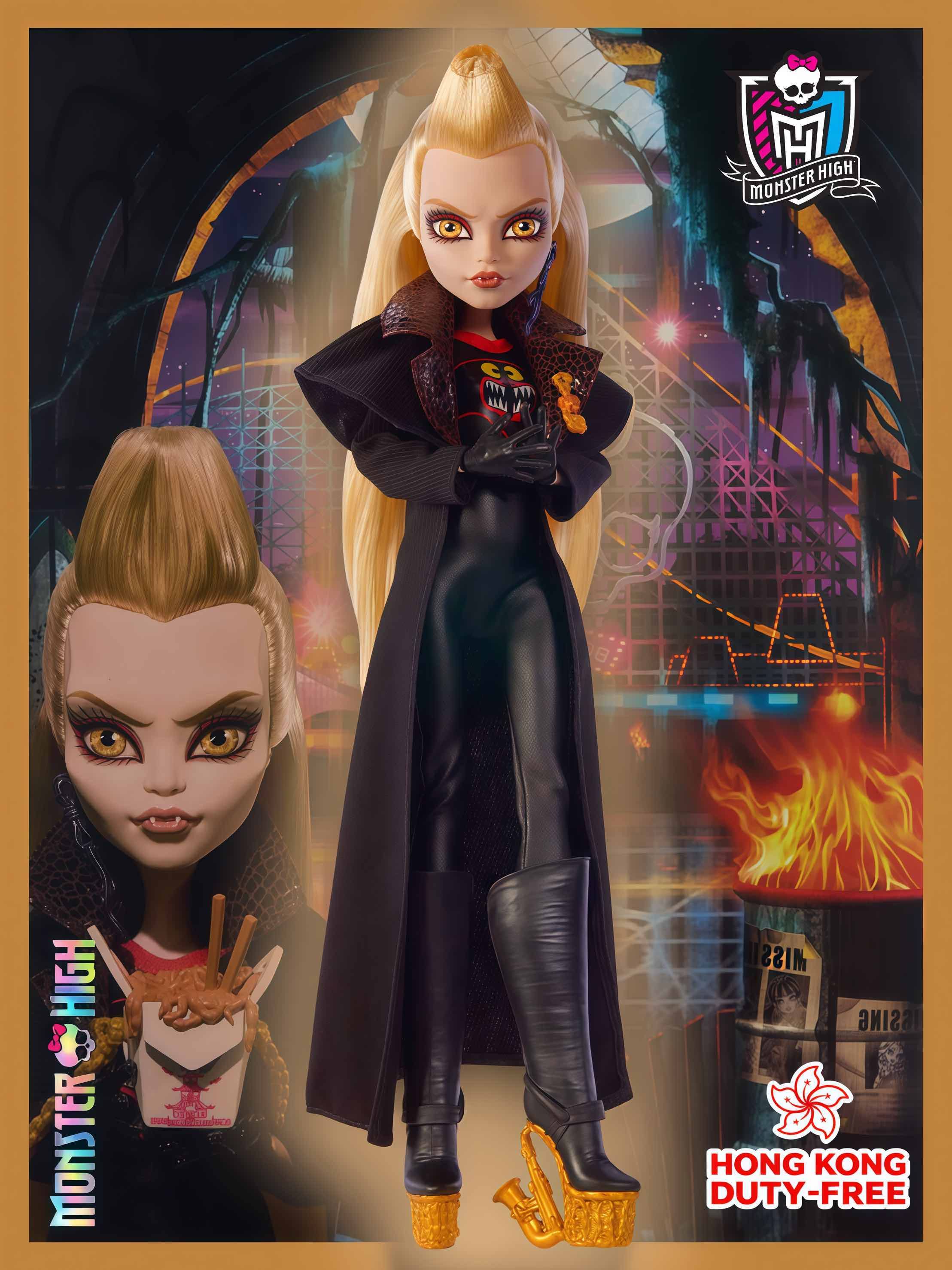 Кукла HRP88 Monster High Skullector Lost Boys Doll