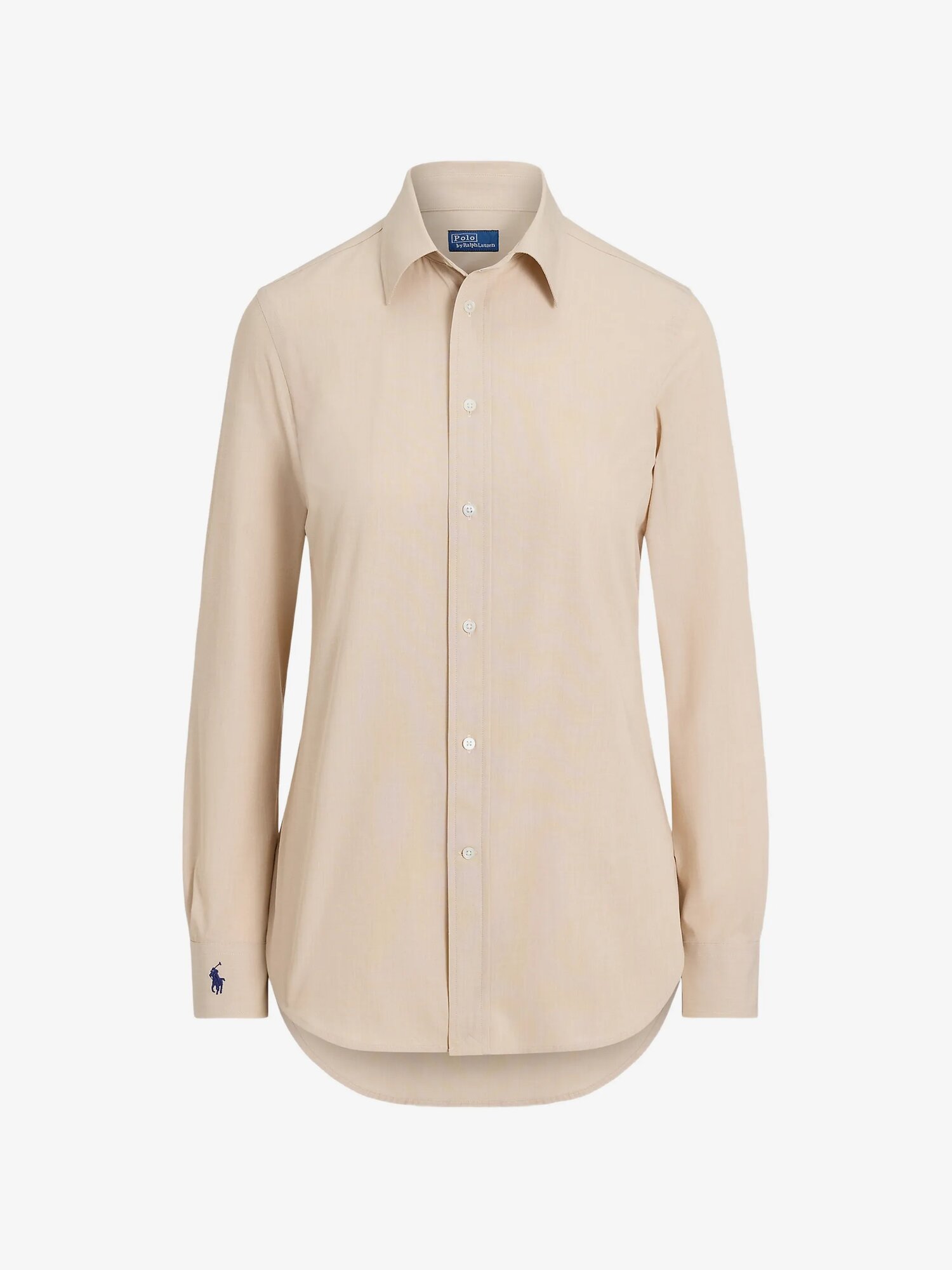 Рубашка Polo Ralph Lauren End-on-end stretch slim fit cotton shirt