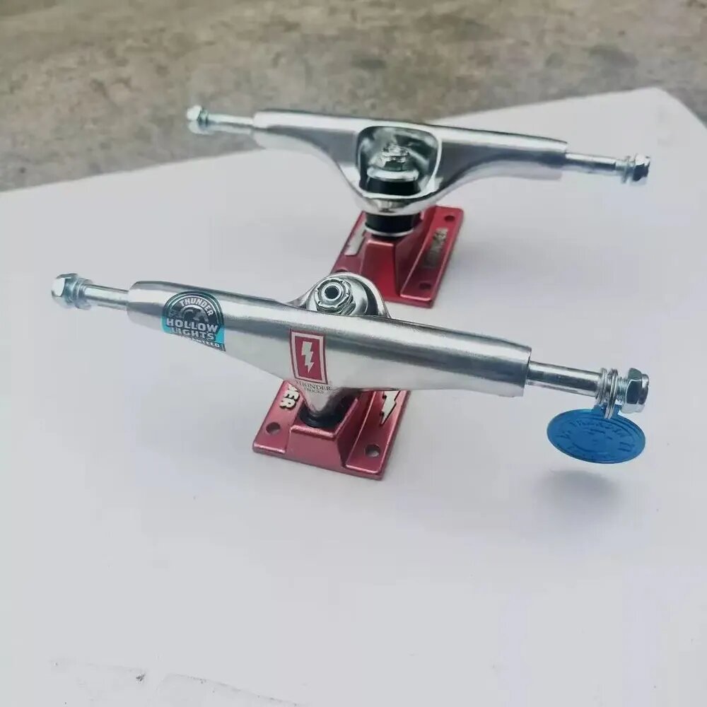 Скейтборд THUNDER Hollow Lights, алюминиевый сплав, синий, жесткость 90A, ABEC 1, для взрослых