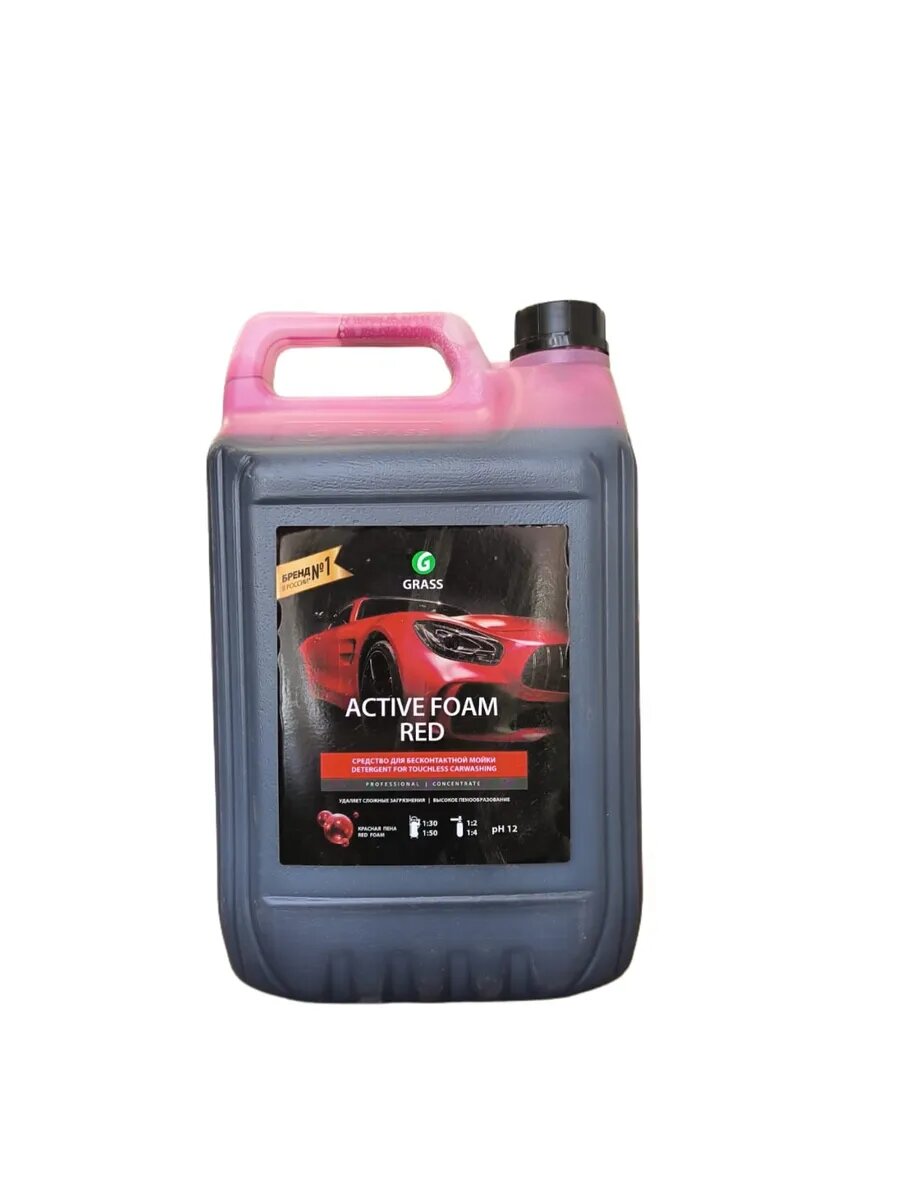 Автошампунь Foam Red красная активная пена 5,8 кг