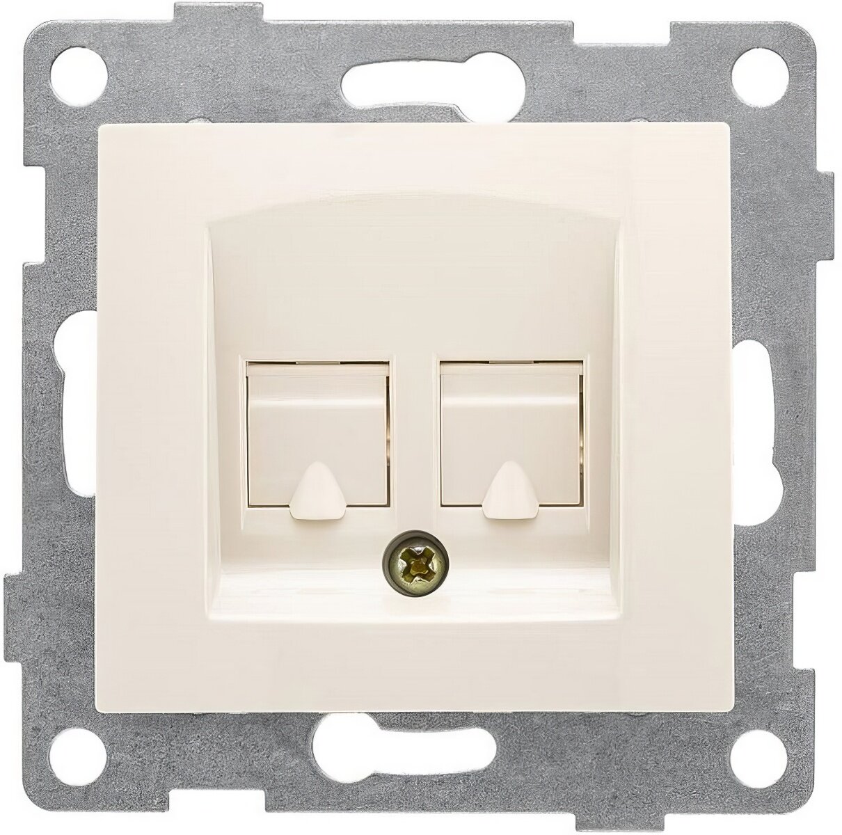 Розетка электрическая GUSI ELECTRIC BRAVO 543236 бежевый