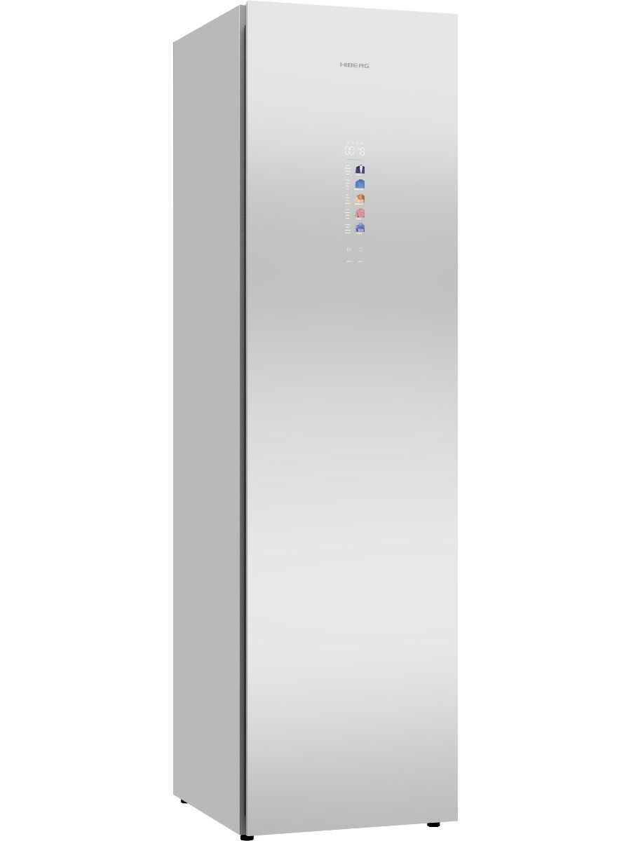 Паровой шкаф HIBERG SD 6GW для одежды, обработка паром, дезинфекция, мощность 1700 Вт