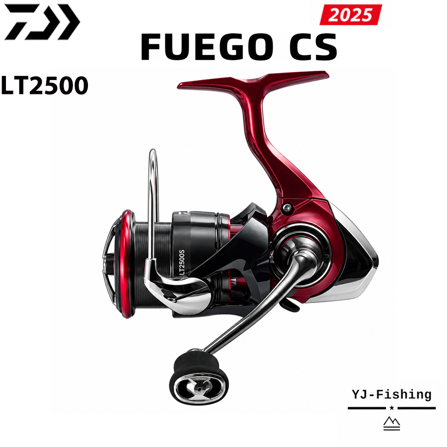 DAIWA 2025 FUEGO CS LT2500 Спиннинговая катушка рыболовная безынерционная для спиннинга, Вьетнам