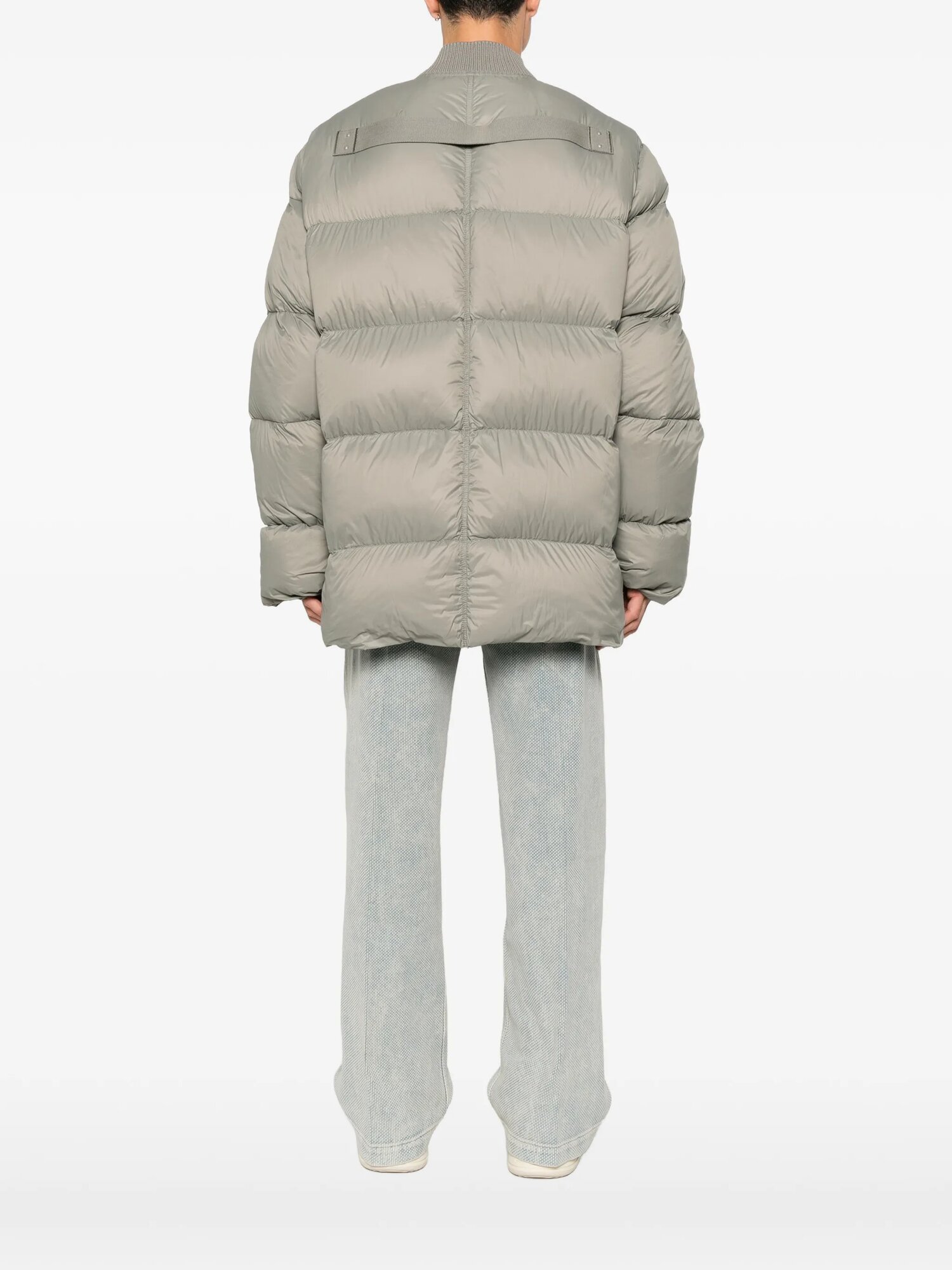 Куртка Rick Owens Quilted padded jacket, размер 48, серый — фото 1