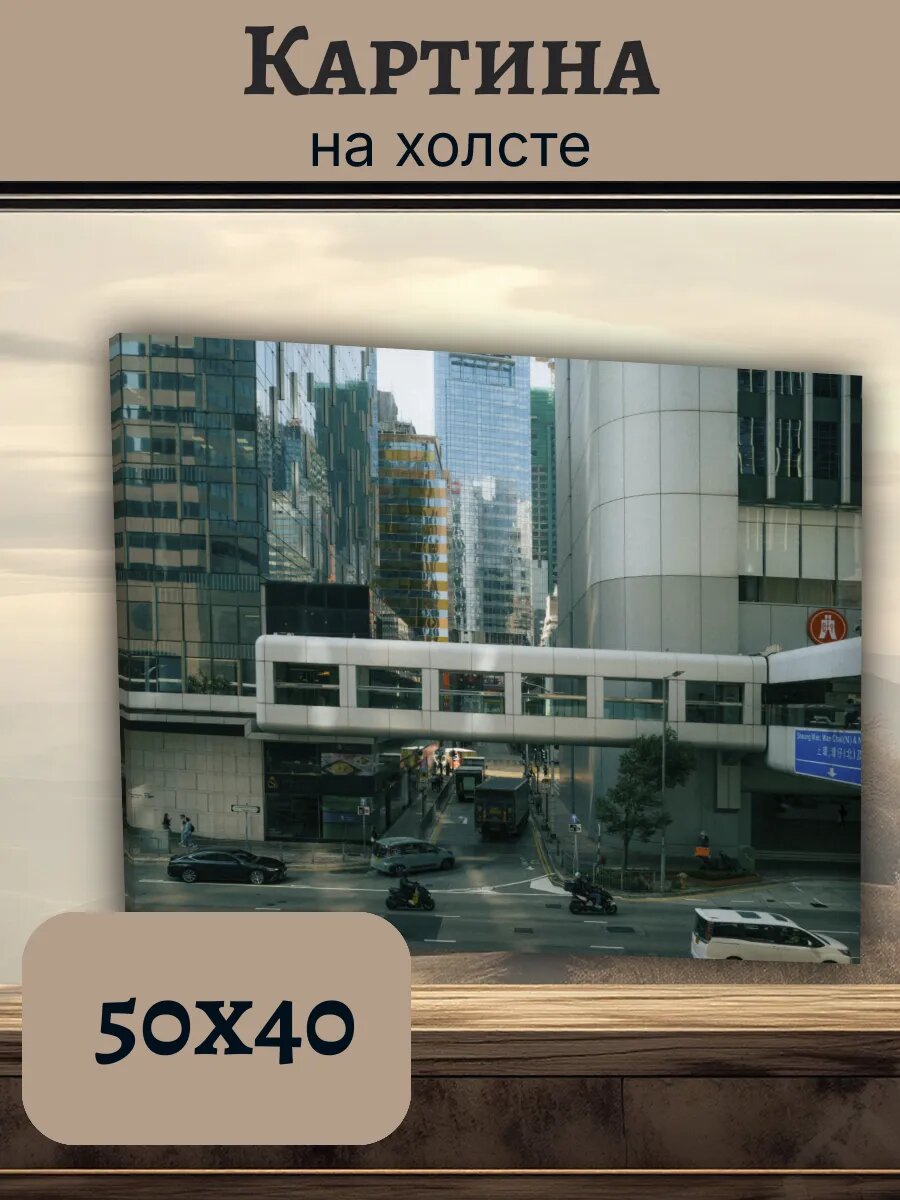 Картина Постер Китай China 40x50 пекин