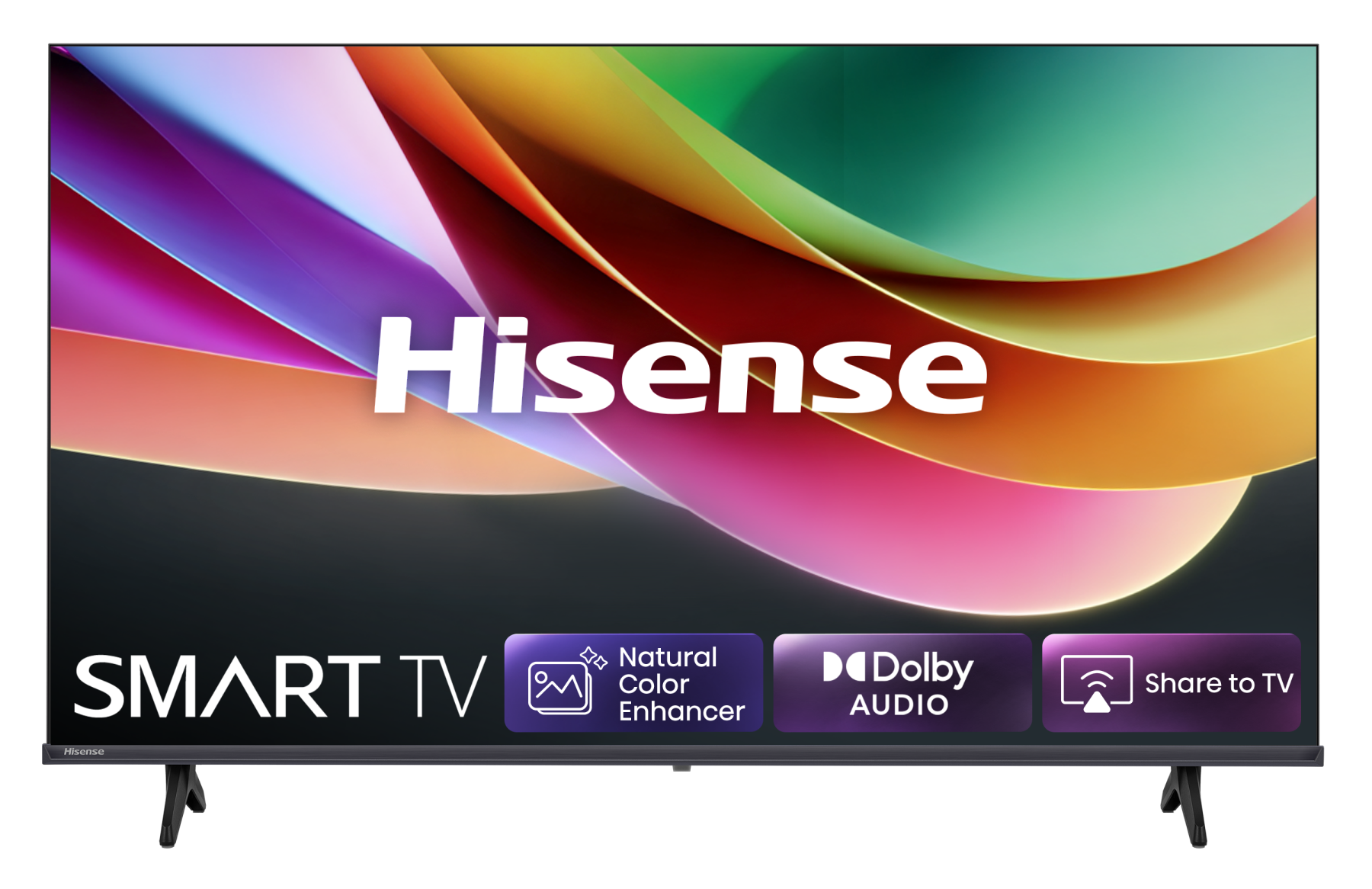 Телевизор Hisense 32A4S, черный