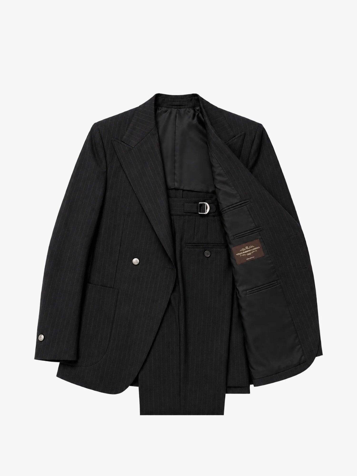 Комбинезон FRANZESE Dior double-breasted suit, размер 58, черный — фото 1