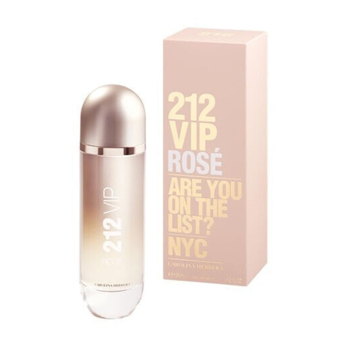Парфюмерная вода Carolina Herrera 212 VIP Rosé цветочный аромат для женщин, 125 мл