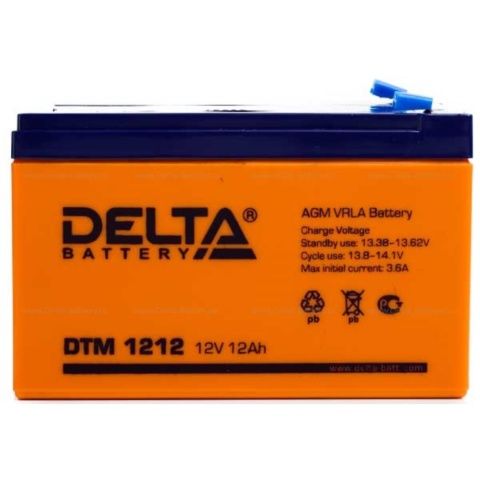 Аккумулятор Delta DTM 1212