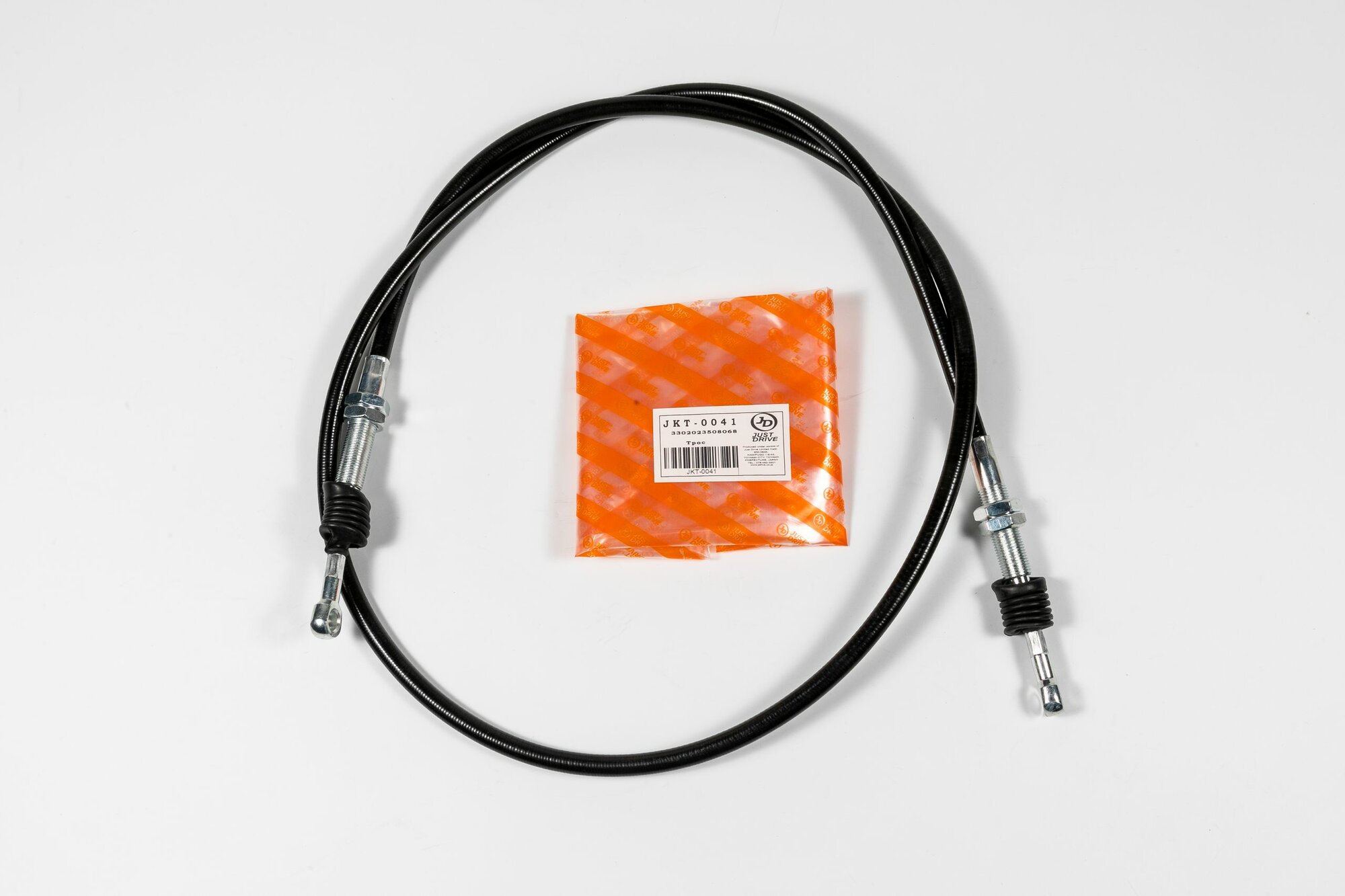 Трос ручного тормоза, передний для Газ Газель 2008-2010 OEM 3302023508068 арт JKT0041