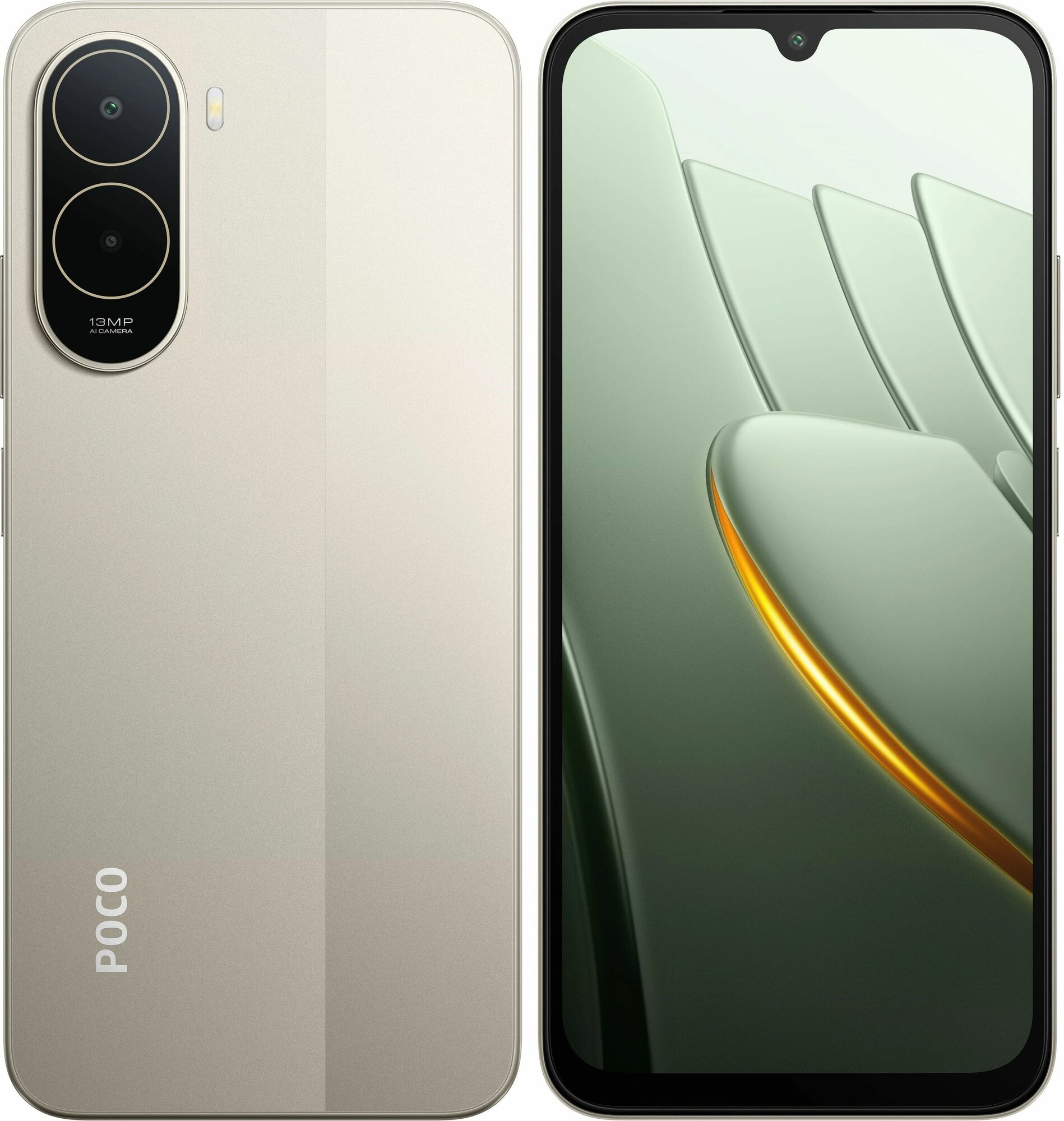 Смартфон Poco C81 Pro 4/128 ГБ, золото