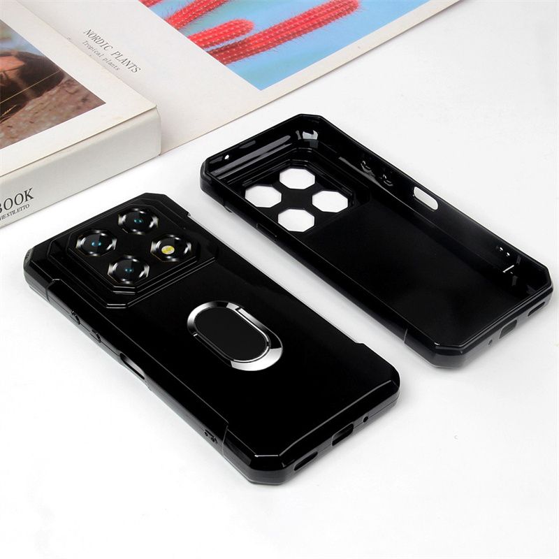 Чехол Oukitel WP60 5G Силиконовый мягкий магнитный держатель кольца (Oukitel WP60 5G)