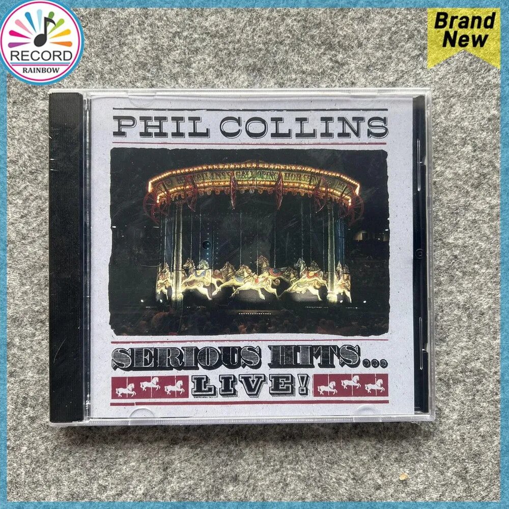 CD Phil Collins Serious Hits Live CD Z1003 запечатанный совершенно новый альбом