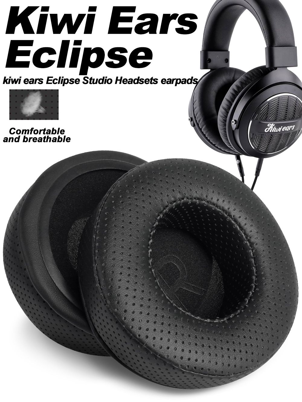 Kiwi Ears Eclipse Music Public Kingdom HP501 Амбушюры для наушников Запасные части, ремонтные детали