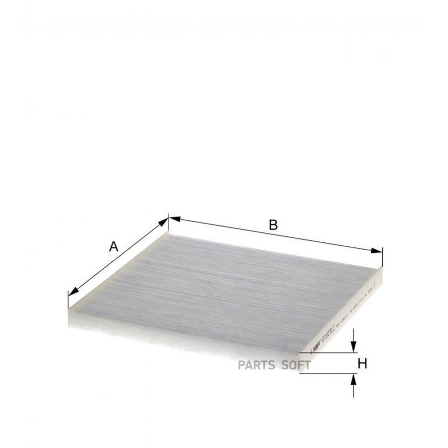 Фильтр салона Hengst CU 2035/ Toyota Corolla HENGST FILTER E1927LI | цена за 1 шт
