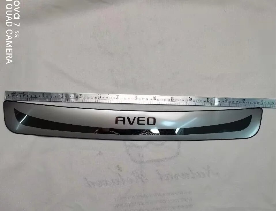Автомобильные аксессуары для Chevrolet Sonic/Aveo 2007-2013, защита порога заднего бампера, накладка на порог багажника, накладка на порог, автомобильные наклейки