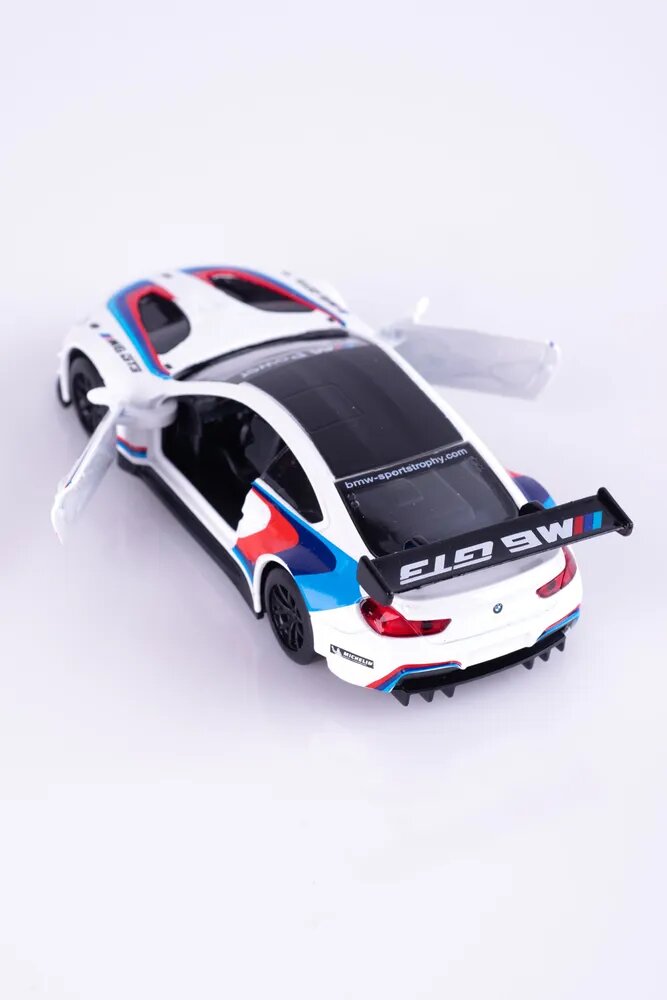 Игрушка детская машинка металлическая BMW M6 GT3 1:43