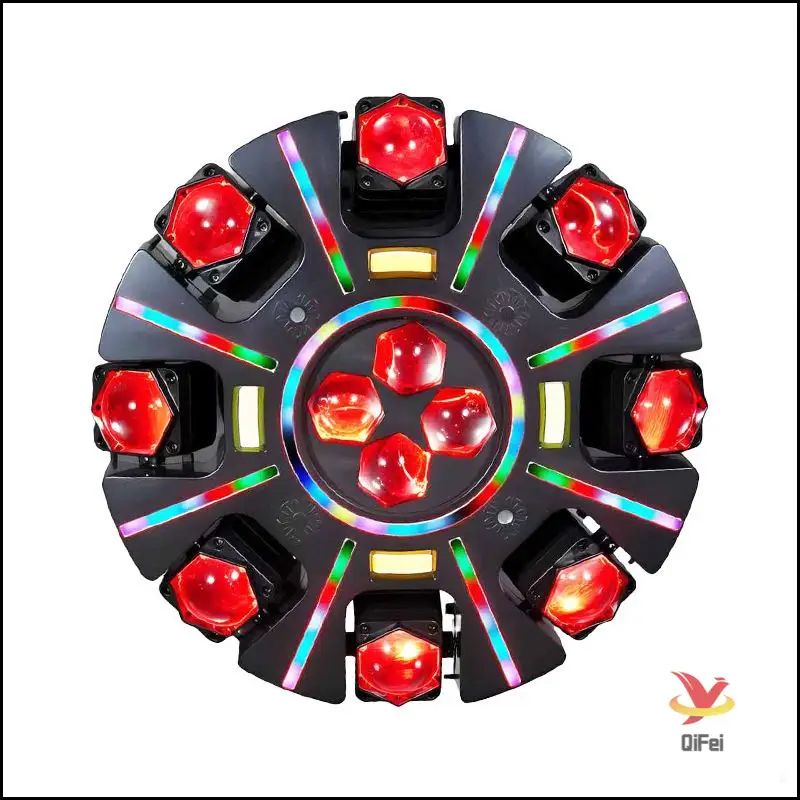 Mars 8-Arm Bee Eye Moving Head Light, 240W Beam Laser Stage Lamp для DJ Bar KTV Club Party-x