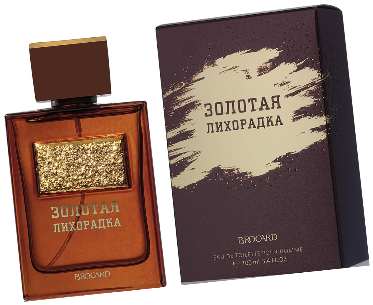 Brocard Golden Fever - туалетная вода для мужчин 100 мл / Брокар Золотая Лихорадка