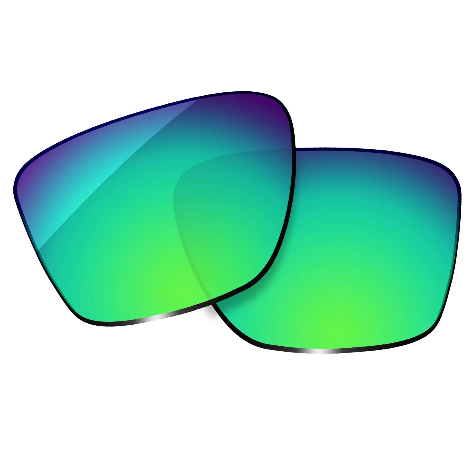 OOWLIT Поляризованные линзы для Oakley Wheel House OO9469 Green Mirror