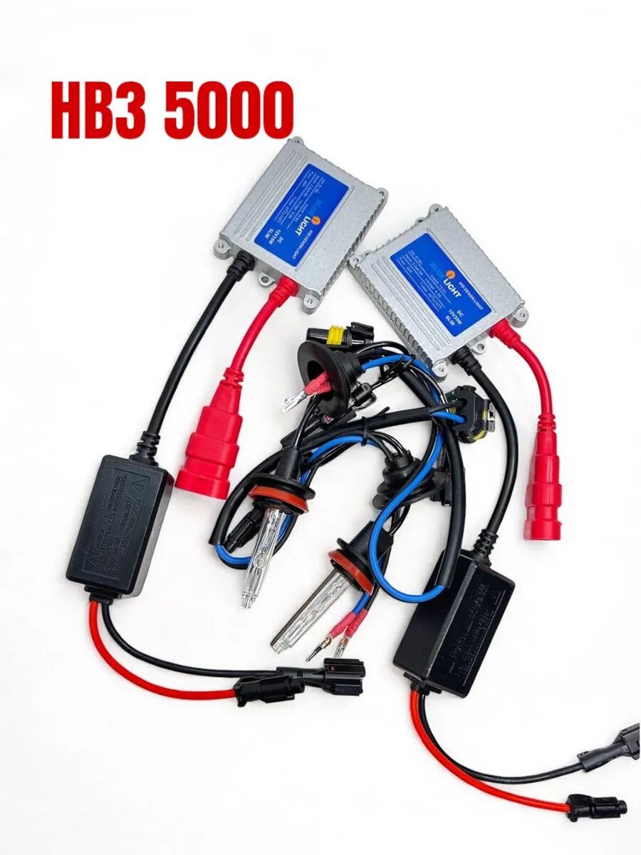 Комплект ксенона bluelight с лампами sho me hb3 5000