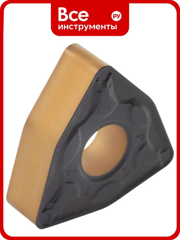 Пластина твердосплавная токарная WNMG080412-PM CP25 Debever Machining Solutions WNMG080412PMCP25