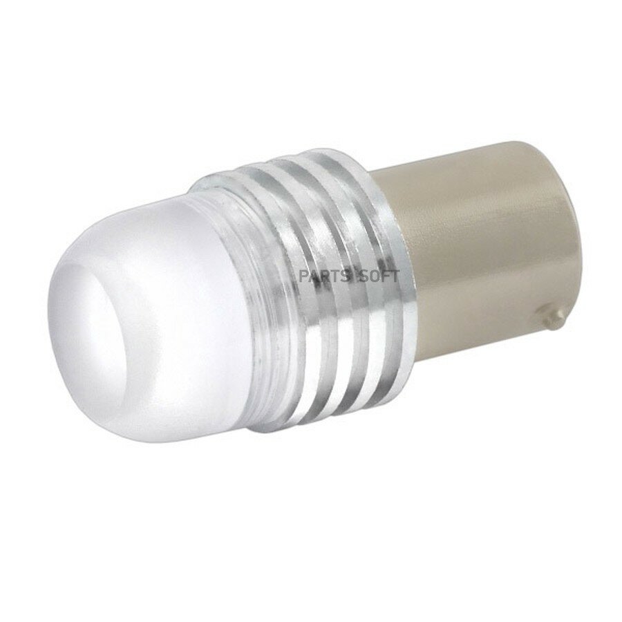 Лампа светодиодная 12V 21W металлический цоколь 1-конт. красный 3 SMD (поворот) линза 2 шт Skyway SKYWAY S08201040 | цена за 1 шт