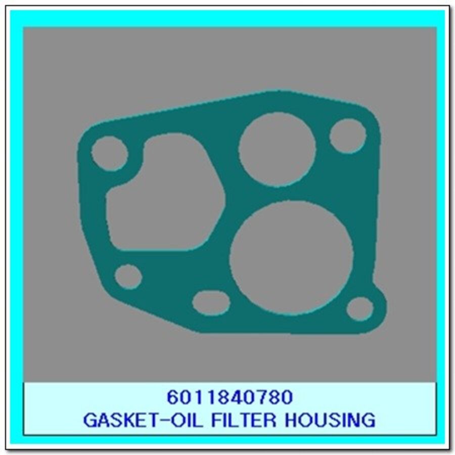 Прокладка Масляного Фильтра / Gasket-Oil Org (SSANGYONG 6011840780)