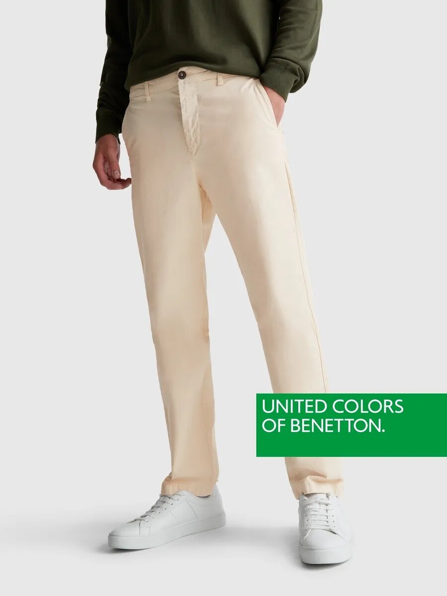 Брюки чинос UNITED COLORS OF BENETTON