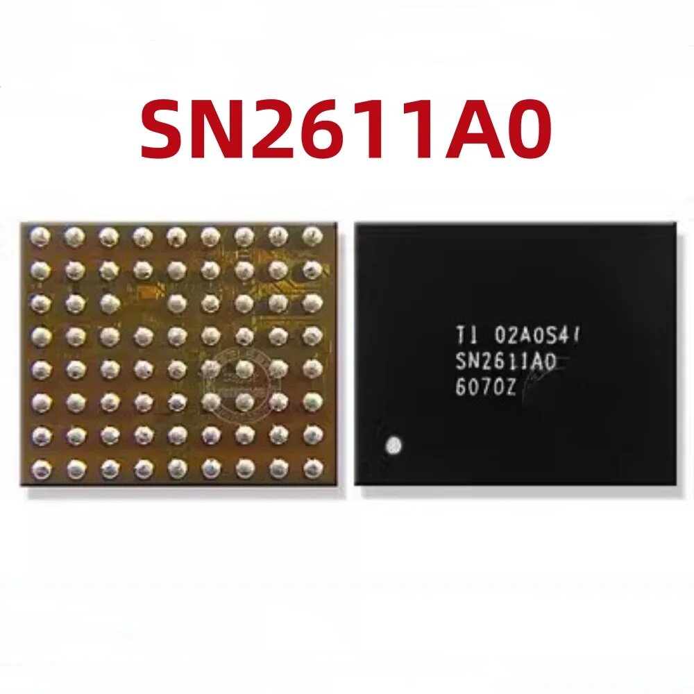 Alideao-SN2611A0 USB-зарядка Tristar IC для iPhone 11 Pro 12 Mini 12 Pro 12 Pro Max 10 шт. 50 10 pcs