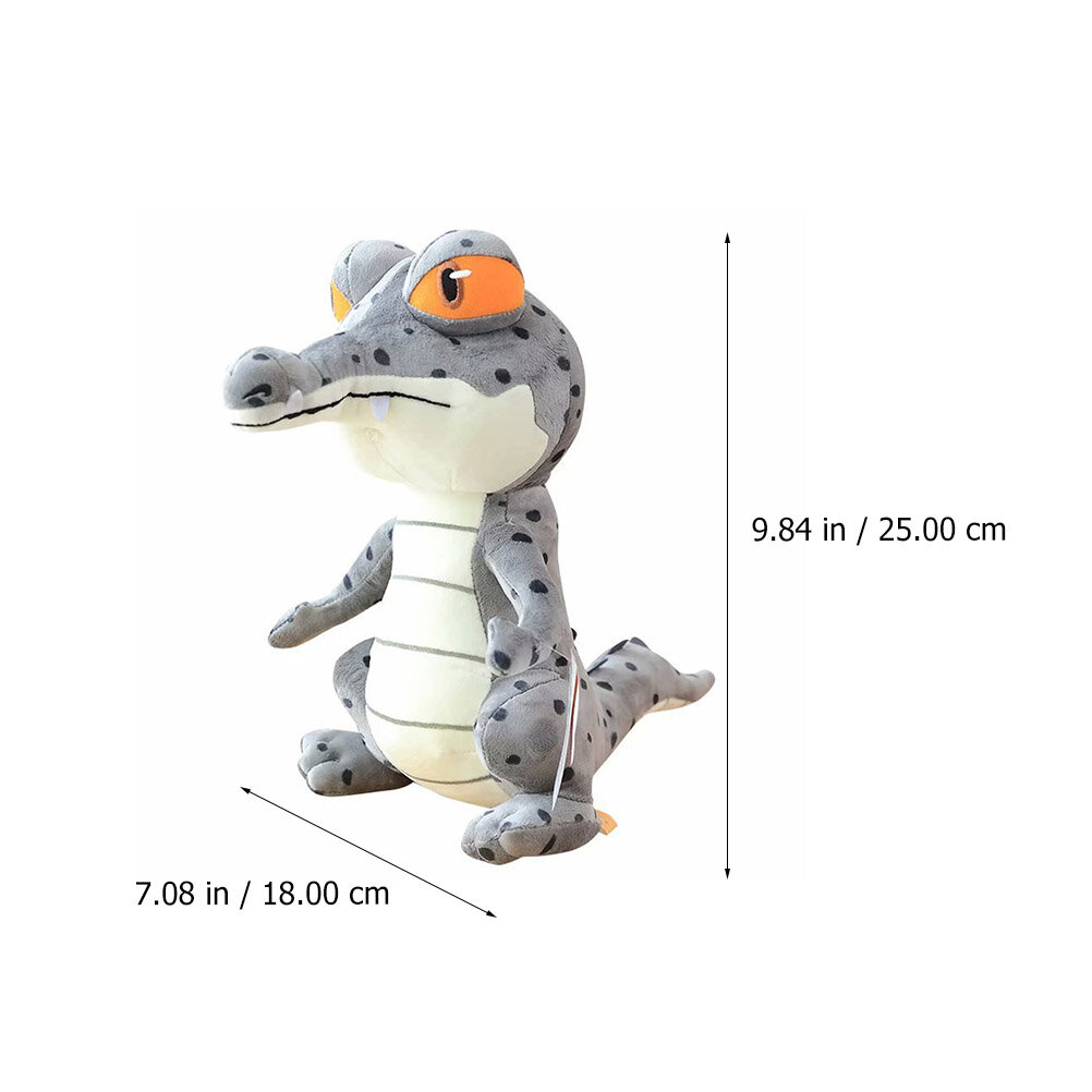 Игрушка В Forme Крокодила Из Мягкого Плюша Домашнее Убранство 1 Штук 25.00X18.00X10.00Cm