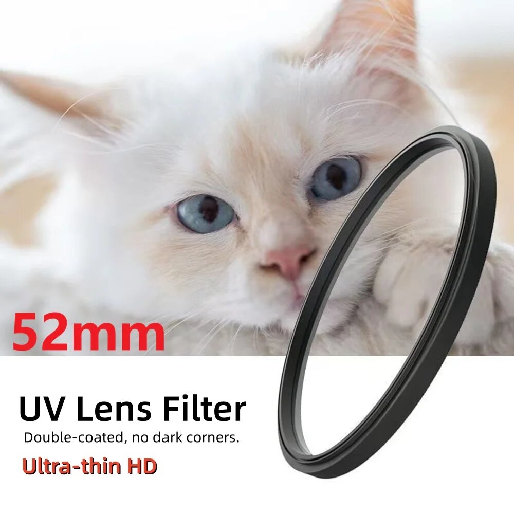 УФ-фильтр для объективов 40.5-82 мм 52mm