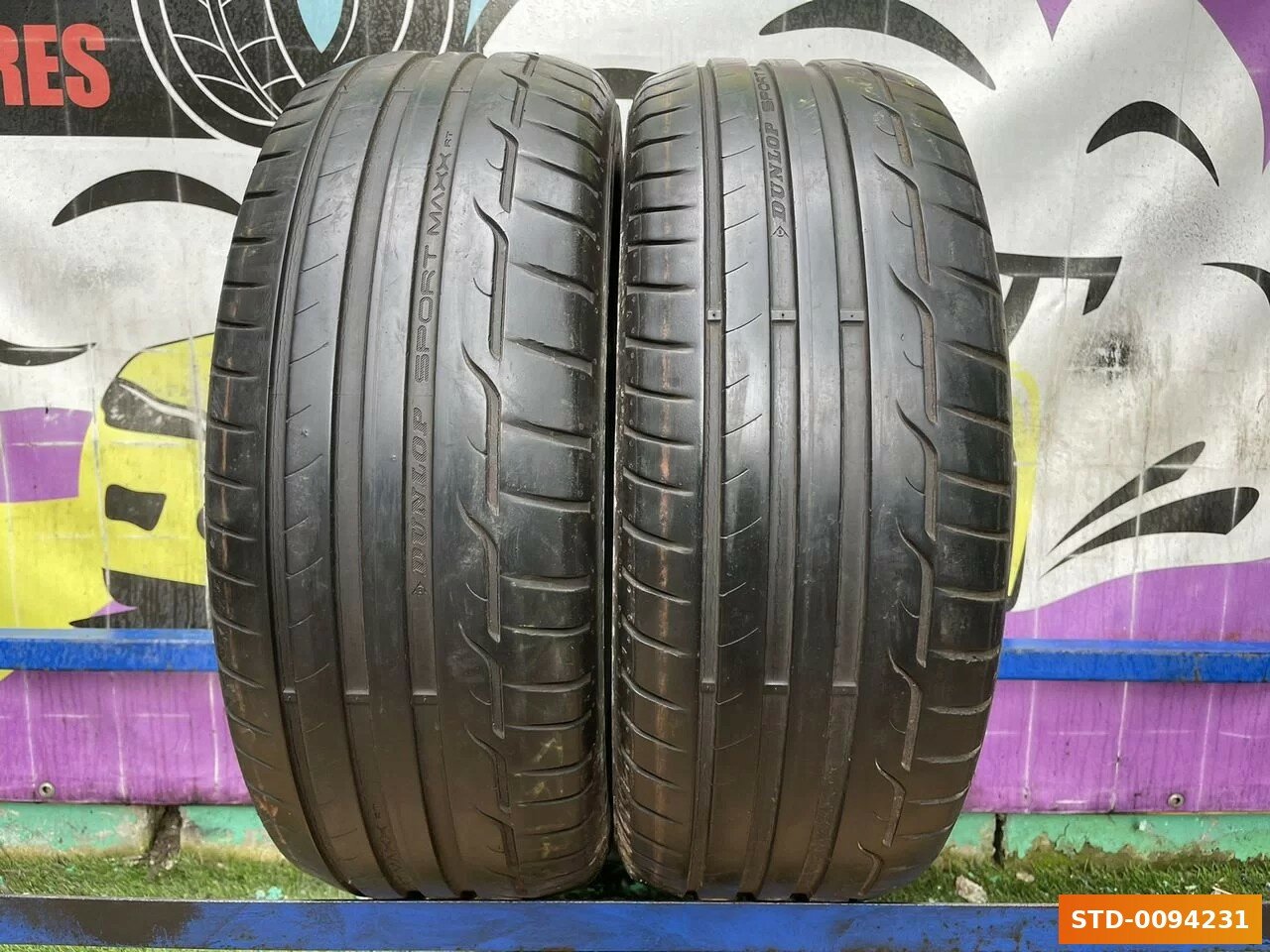 Комплект (2 шт) летних БУ шин Dunlop SP Sport Maxx RT 235/55 R17 35% износ 7639332932
