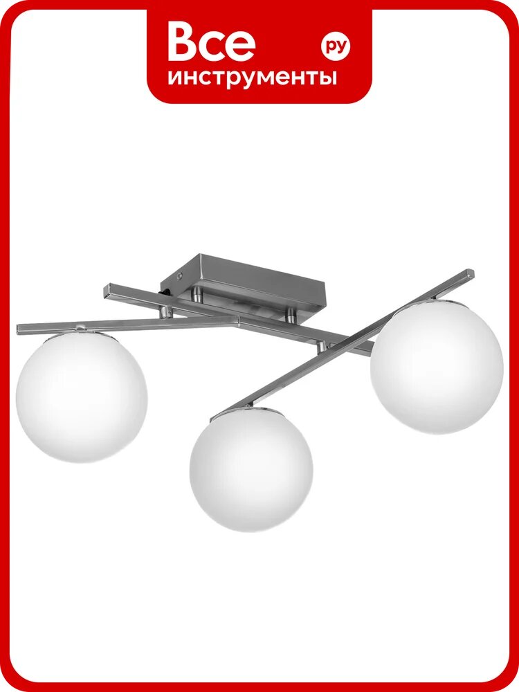 Люстра поворотная с пультом Citilux DORSY LED Матовый Хром CL223131