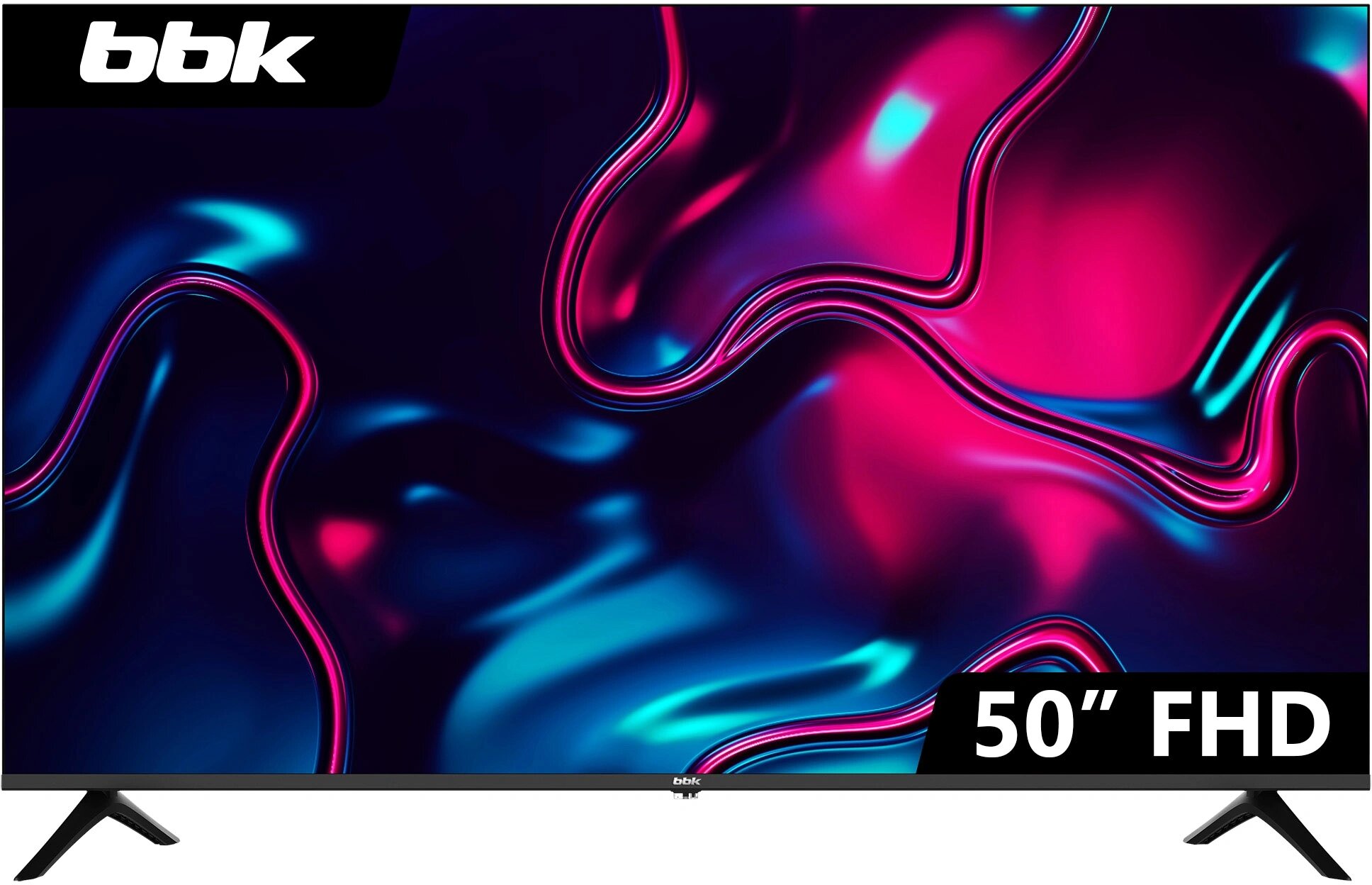 Телевизор LED BBK 50" 50LEM-1031/FTS2C (B) Frameless черный FULL HD 60Hz DVB-T2 DVB-C DVB-S2 USB (RUS)