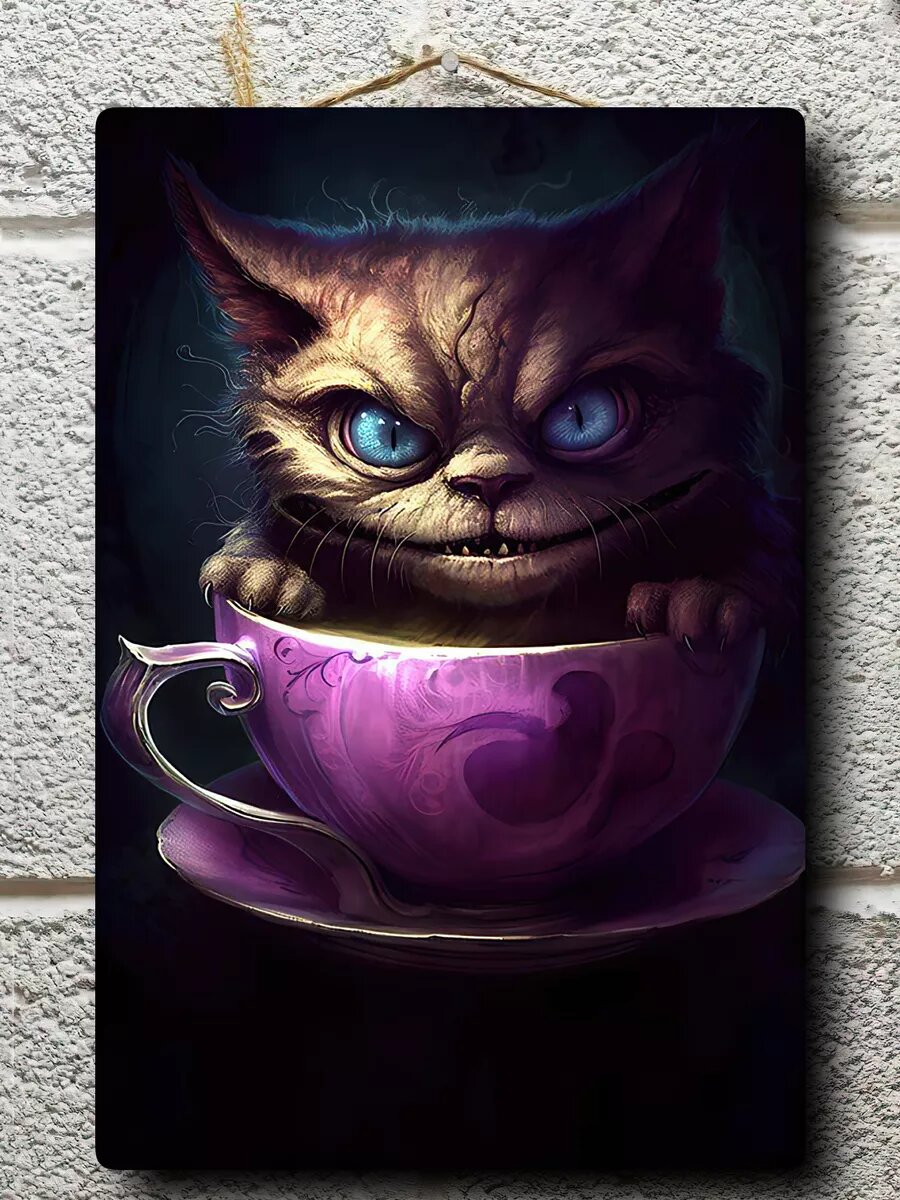 Постер Чеширский Кот Cheshire Cat