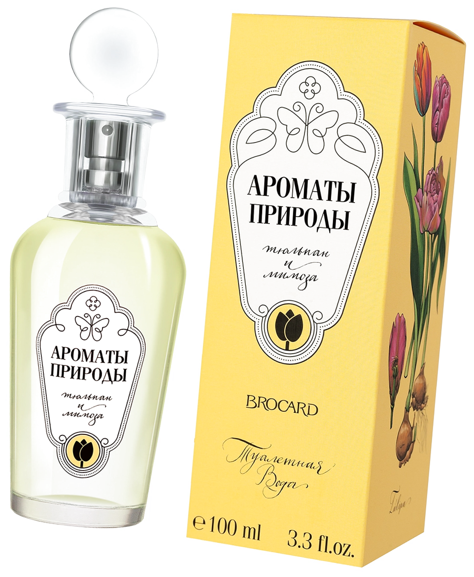 Брокар Тюльпан и Мимоза туалетная вода для женщин 100 мл - Brocard Tulip and Mimosa