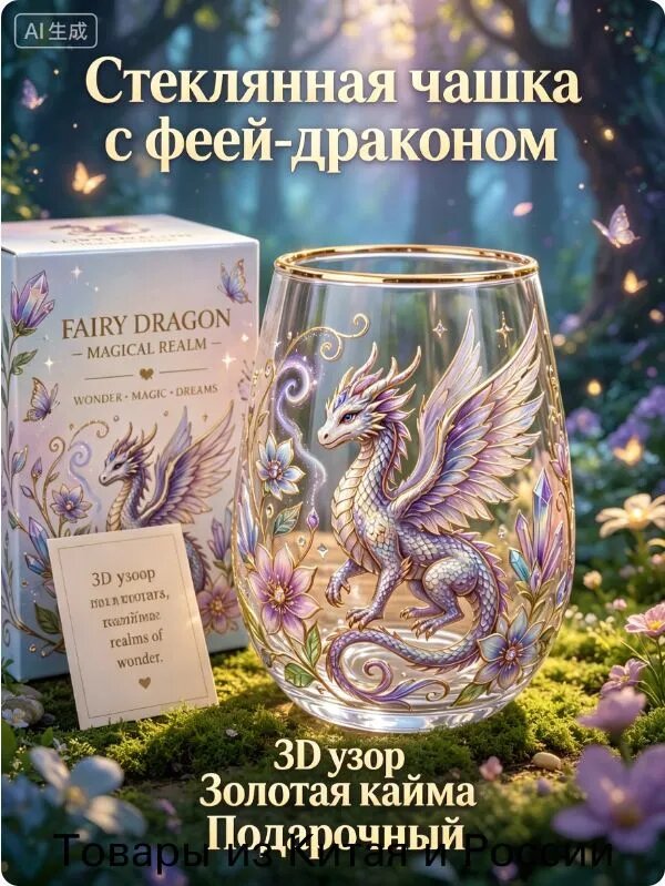 Стакан армуды для чая 350 мл 1 шт темно-бордовый