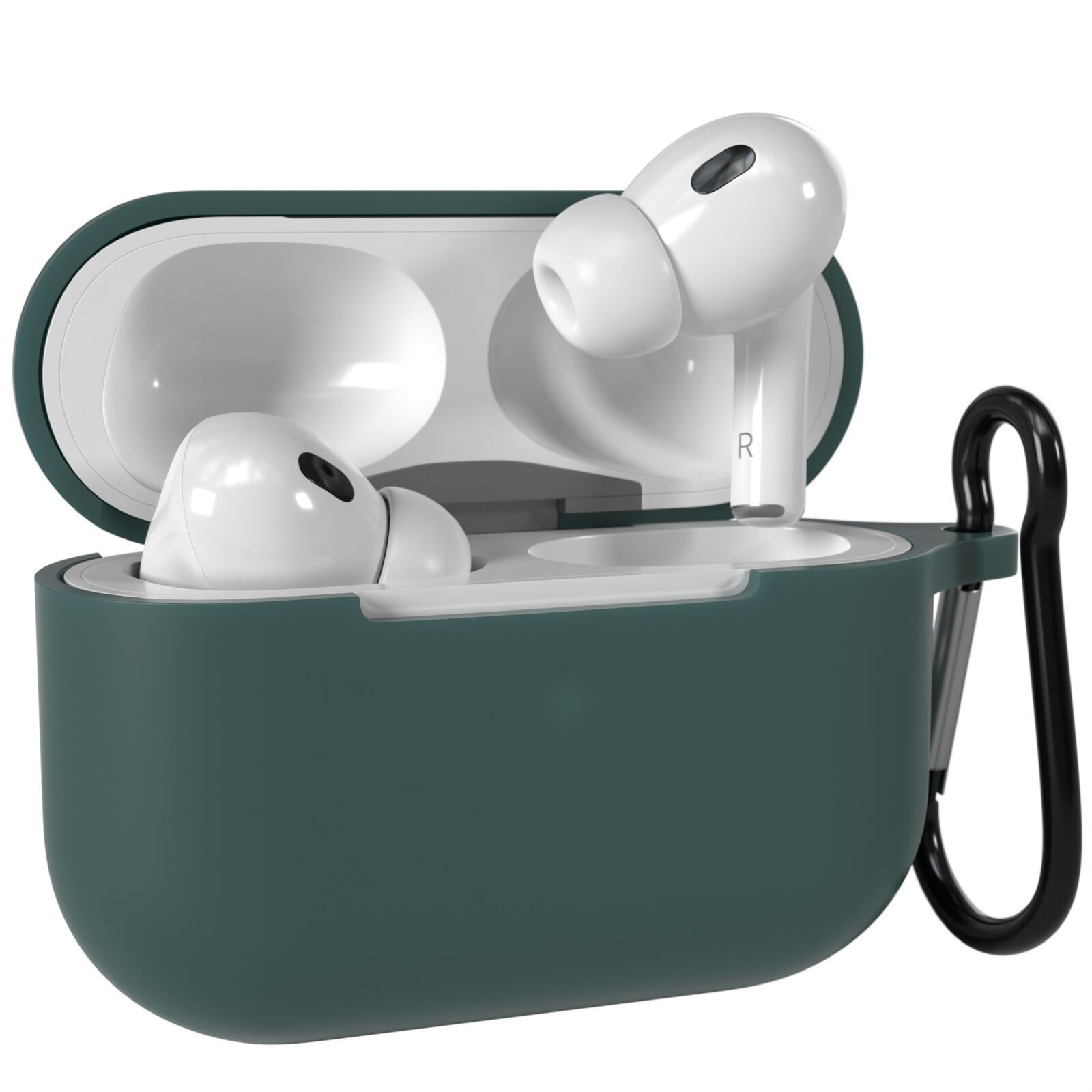 Чехол для AirPods Pro / AirPods Pro 2 Темно-зеленый