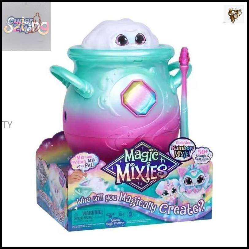 Игровой набор Magic Mixies Волшебный котел для запотевания, плюшевая игрушка, 20 см (только один горшок, без деталей