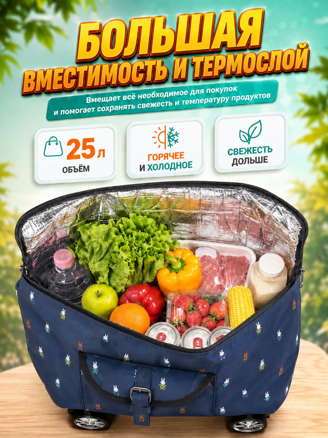 Сумка тележка — фото 1