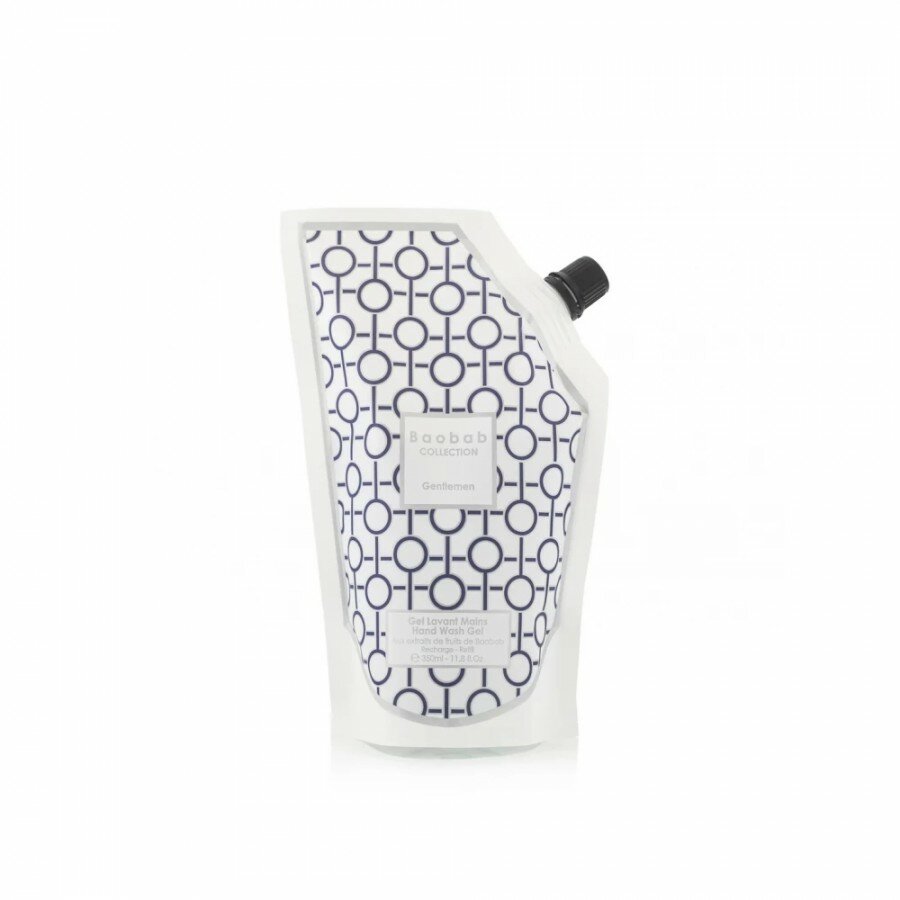 Рефилл моющий гель для рук GENTLEMEN Cosmetics Baobab Collection 350 мл