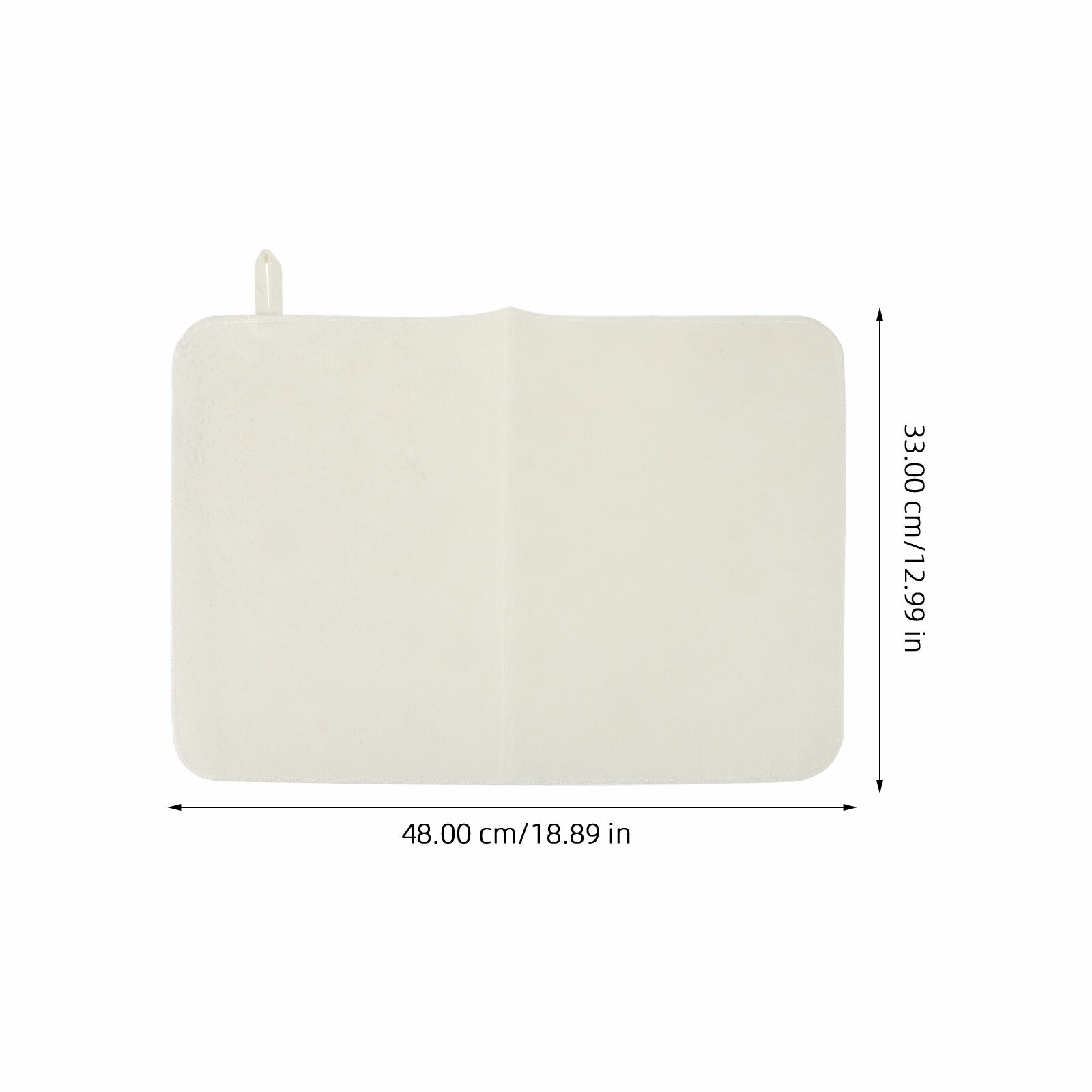 Sauna Mat Из Толстой Фетровой Подушки С Термоизоляцией 48.00X33.00X0.20Cm Бежевый