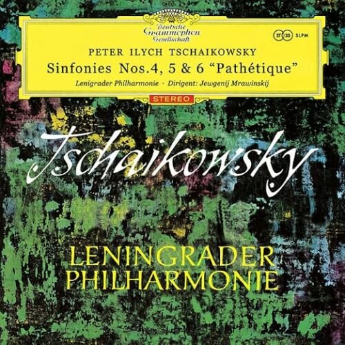 Виниловая пластинка Evgeny Mravinsky / Tchaikovsky: symphonies nos.4, 5 & 6 (box) (analogue) (3LP)