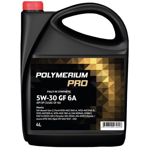 POLYMERIUM PRO 5W-30 Масло моторное, НС-синтетическое, 4 л