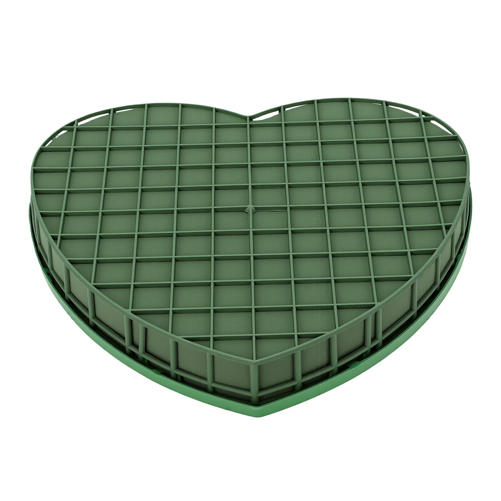 Пена с цветочным рисунком в форме сердца 11,79x11,79x1,57 дюймов, Клетка с цветочным рисунком в форме сердца с присоской для годовщины свадьбы
