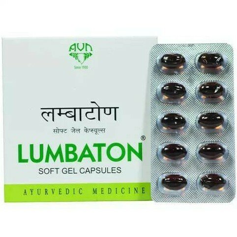 Люмбатон для опорно-двигательной системы, суставов, мышц Lumbaton AVN 120 кап