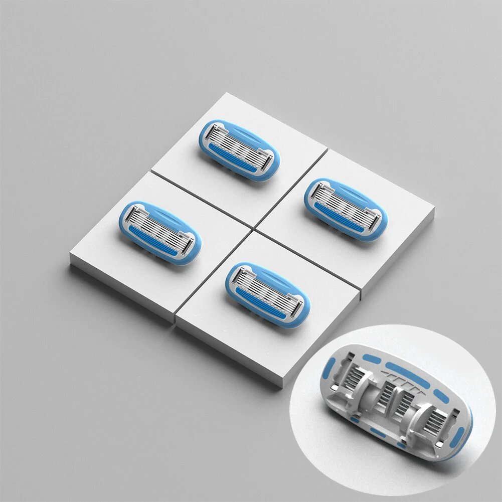 Colorlamb картриджи для бритвы 5 лезвий 4-16 шт 4PCS No Connector